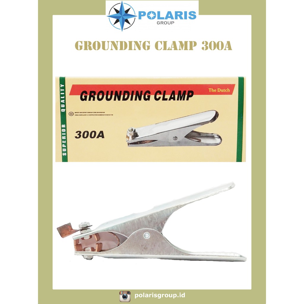 Jual STANG MASSA / TANG LAS / GROUNDING CLAMP 300A | Shopee Indonesia