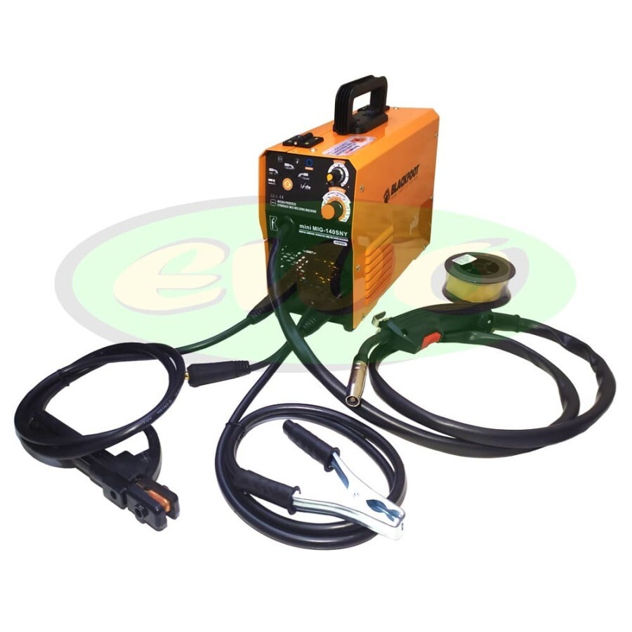 Jual Mesin Las Mini Inverters MIG 140SNY Co2 Flux Core Gasless ...