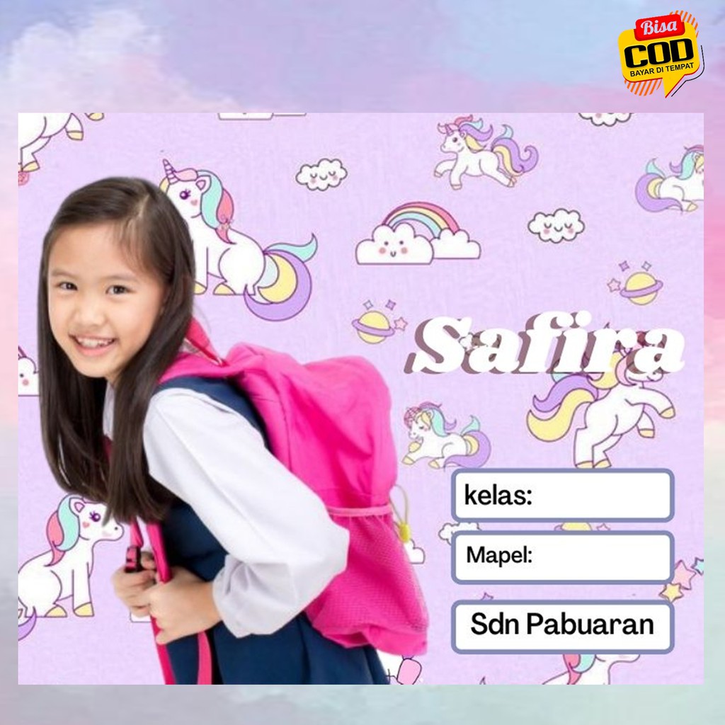 Jual STIKER MAPEL NAMA MATA PELAJARAN CUSTOM | Shopee Indonesia