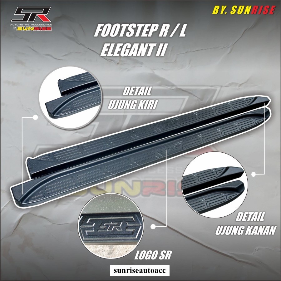 Jual Footstep Samping Elegant 2 Footstep Pijakan Samping Mobil Permudah ...