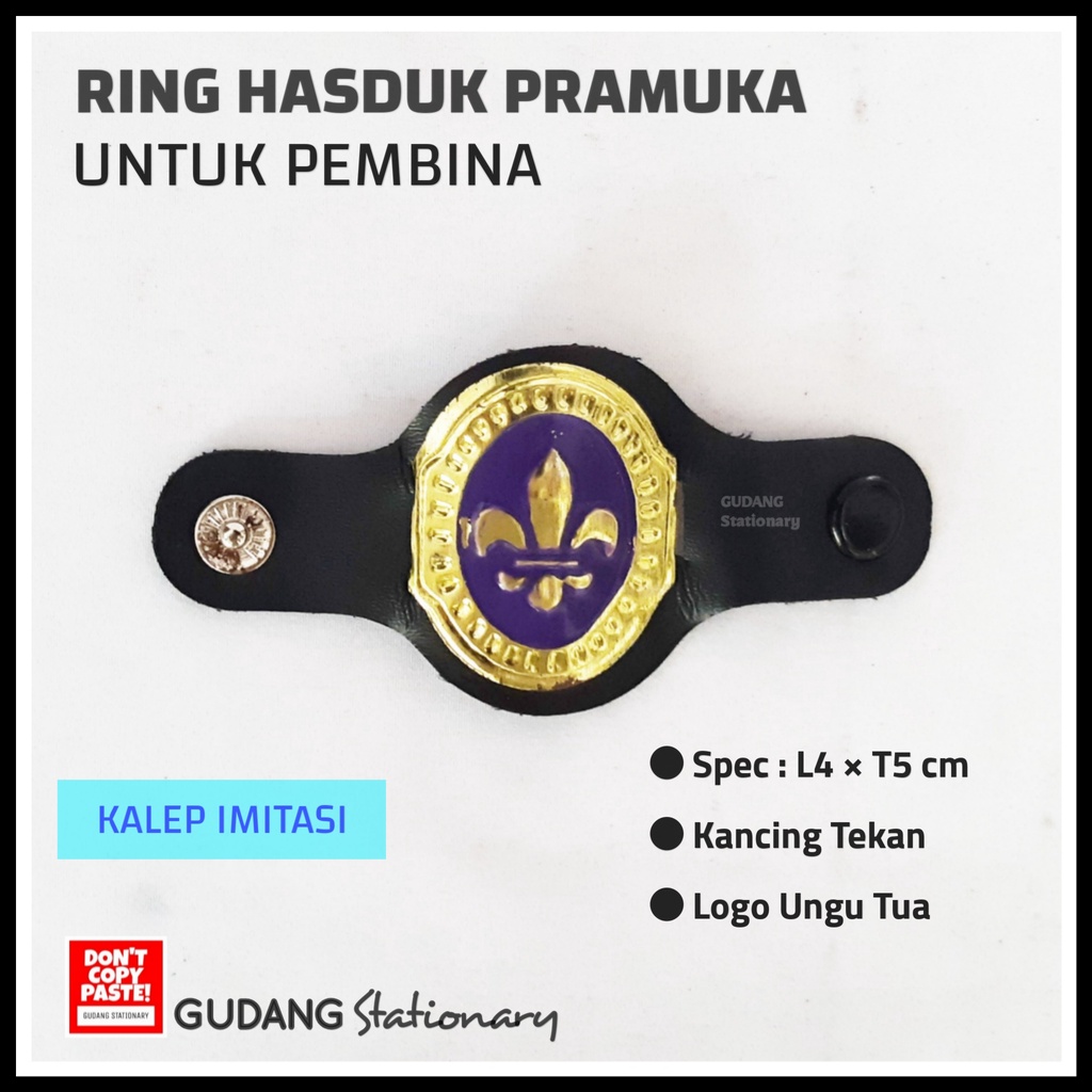 Jual Ring Hasduk Dasi Pramuka Pembina [ 1 pcs ] | Shopee Indonesia