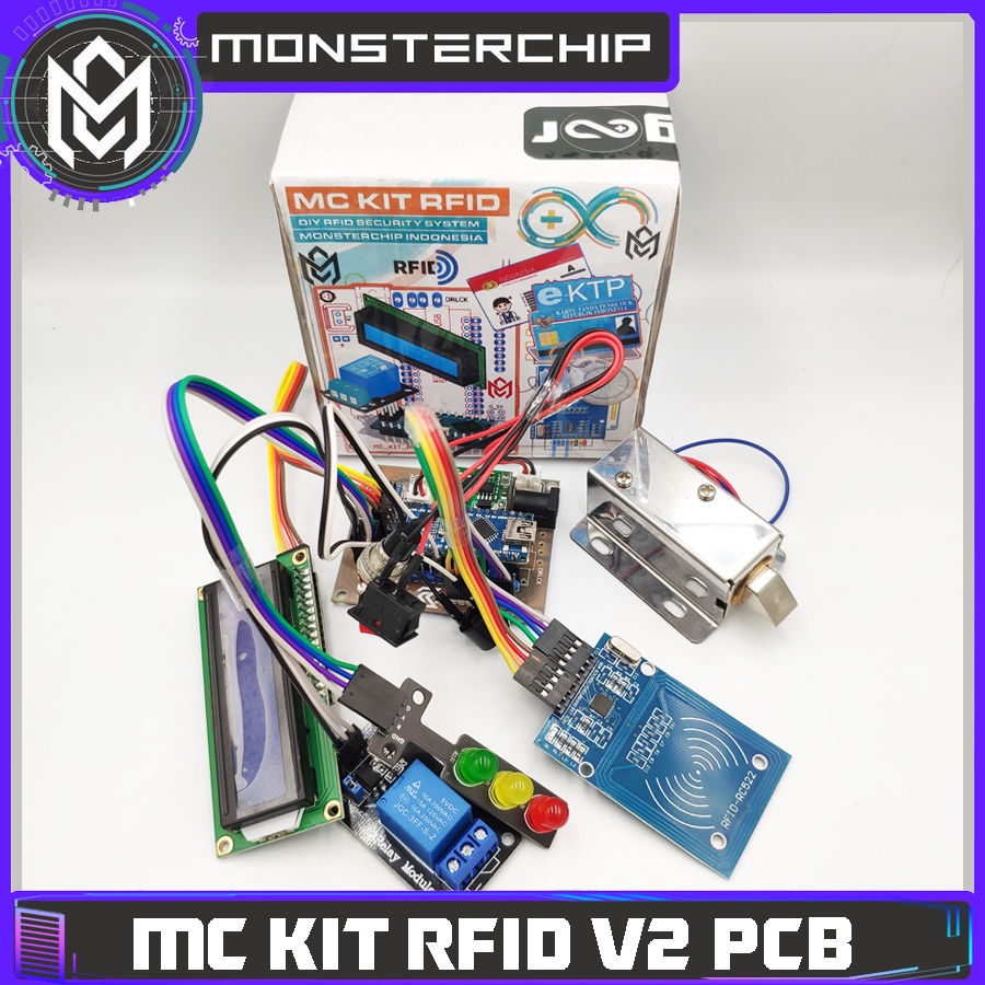 Jual MC KIT RFID ARDUINO SMART SCURITY SYSTEM E-KTP E-TOL E-SIM DOOR ...