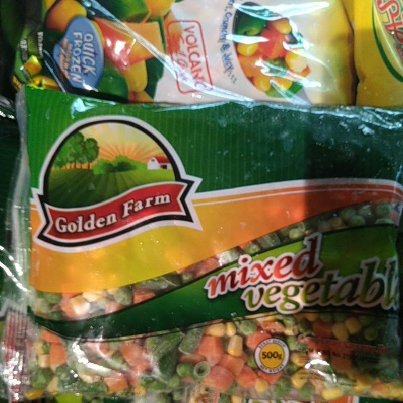 Jual Golden farm mixed vegetable pack 500gr fresh frozen food | Shopee ...
