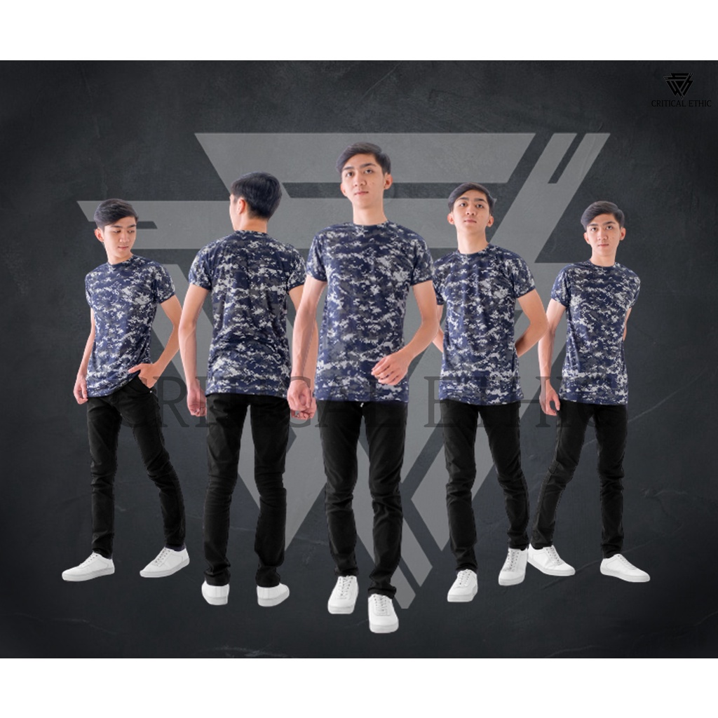 Jual CRITICAL : KAOS LENGAN PENDEK LORENG NAVY SEAL KAOS TENTARA ...