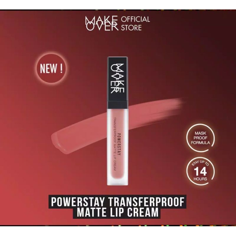 Jual ORIGINAL MAKEOVER LIP CREAM B03 HYPE (jangan tanya varian lain ...