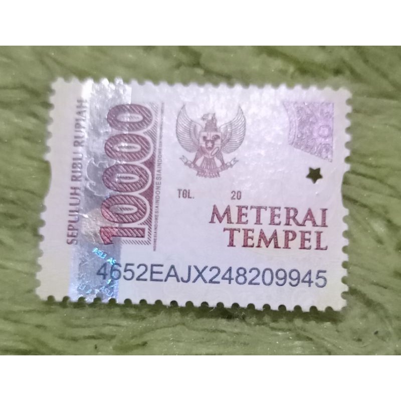 Jual Materai 10000 asli | Shopee Indonesia