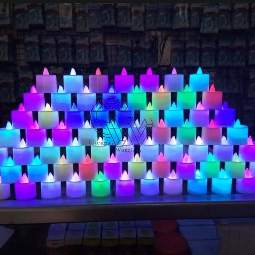 Jual Cheaper-Lampu Lilin Elektrik Lampu Hias LED Mini Candle Light ...