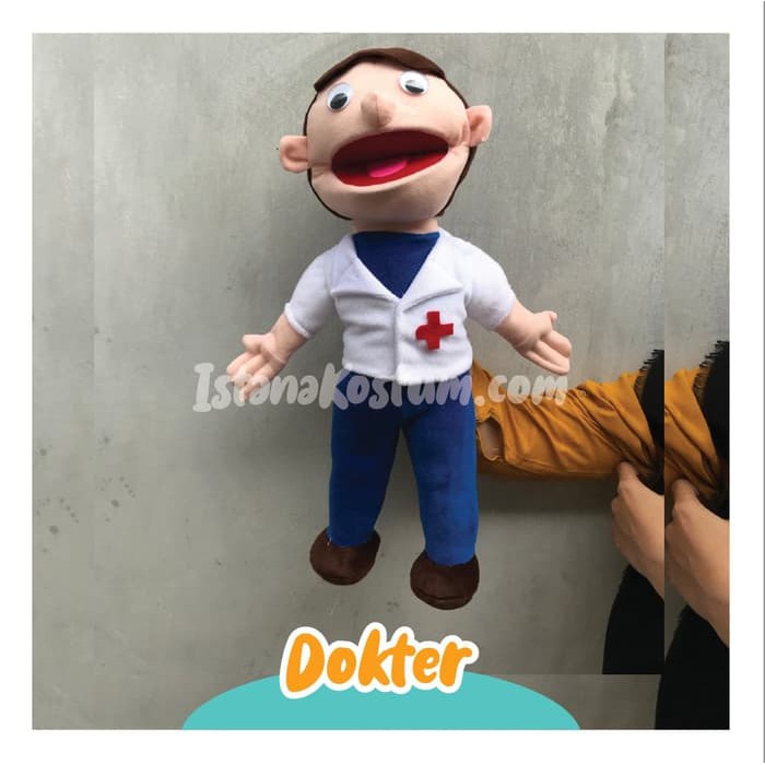 Jual Boneka karakter dokter muppet dokter boneka pentas boneka dongeng ...