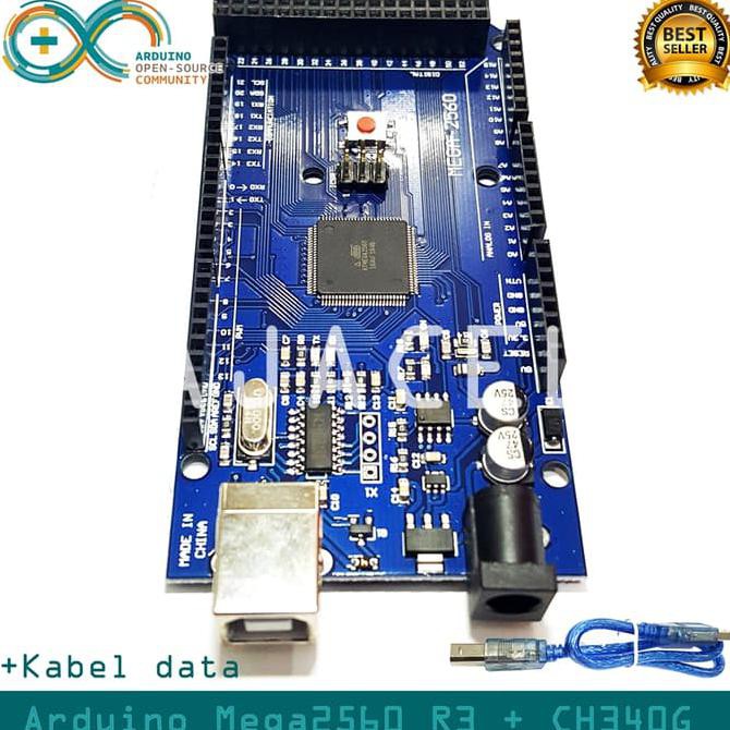 Jual Promo Arduino Mega 2560 Mega2560 R3 CH340 Atmega2560 + Kabel data ... Jual Promo Arduino Mega 2560 Mega2560 R3 CH340 Atmega2560 + Kabel data ...