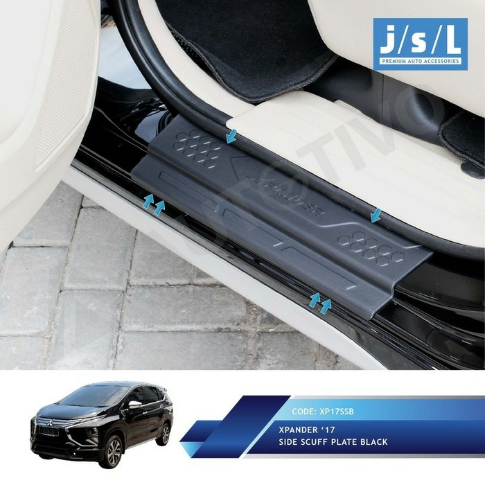 Jual Sillplate Samping Hitam Side Scuff Plate BlackMitsubishi Xpander ...