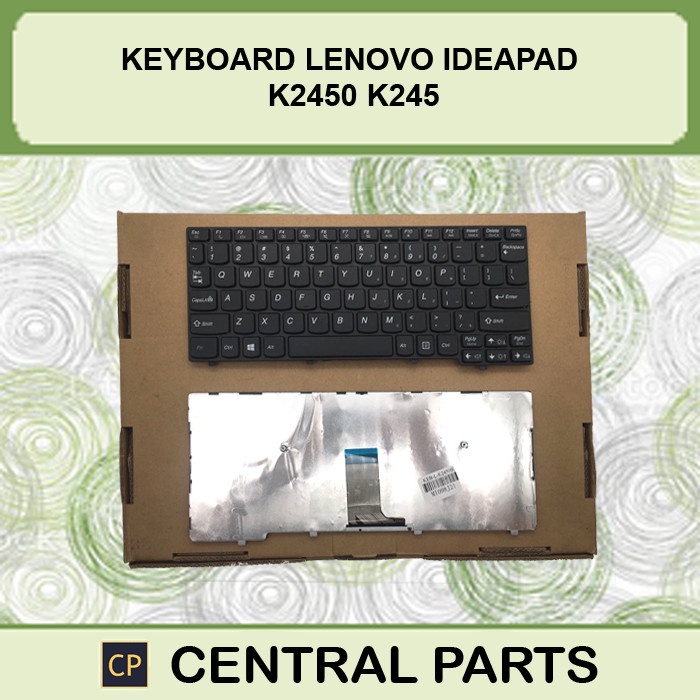Jual Keyboard Lenovo Ideapad K2450 K245 Frame MP-13A23US-442 BLACK | Shopee Indonesia