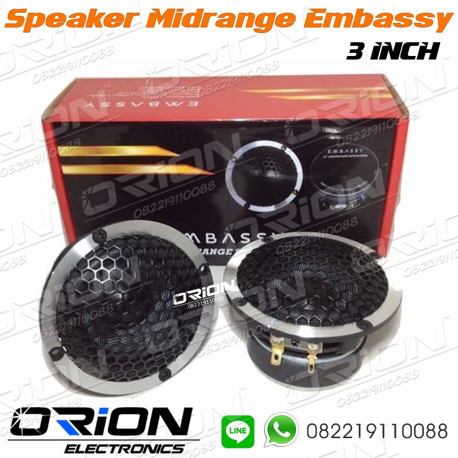 Jual SPEAKER Midrange Embassy 3 Inch Speaker Midrange 3inch | Shopee ...