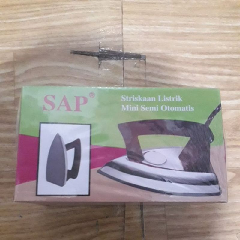 Jual Setrika mini SAP Setrika Semi Otomatis 150watt | Shopee Indonesia