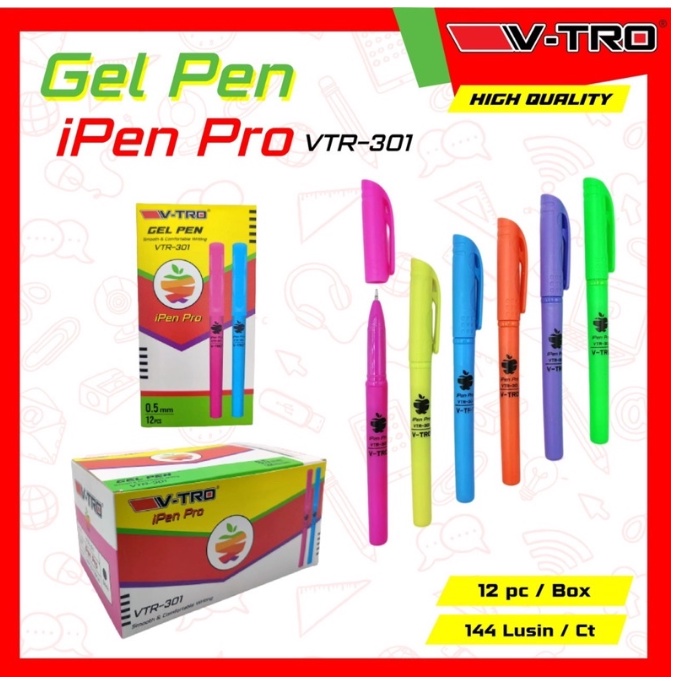 Jual 12 pcs Bolpoin Ipen x / Pulpen Ipen xr / Pulpen Apel / Gel ...