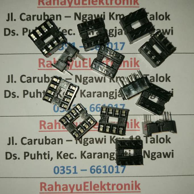 Jual Socket Ic 4Pin / Soket Ic 2 X 4 Pin Rahel002 Buru Order | Shopee ...