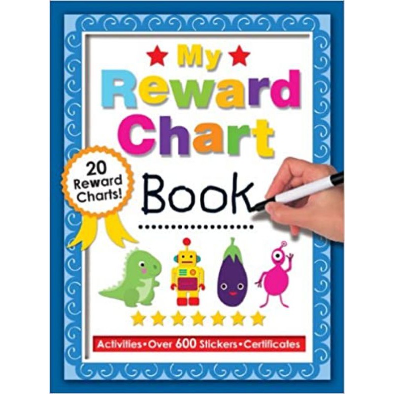 Jual My Reward Chart Book - Activities - Over 600 Stickers ...