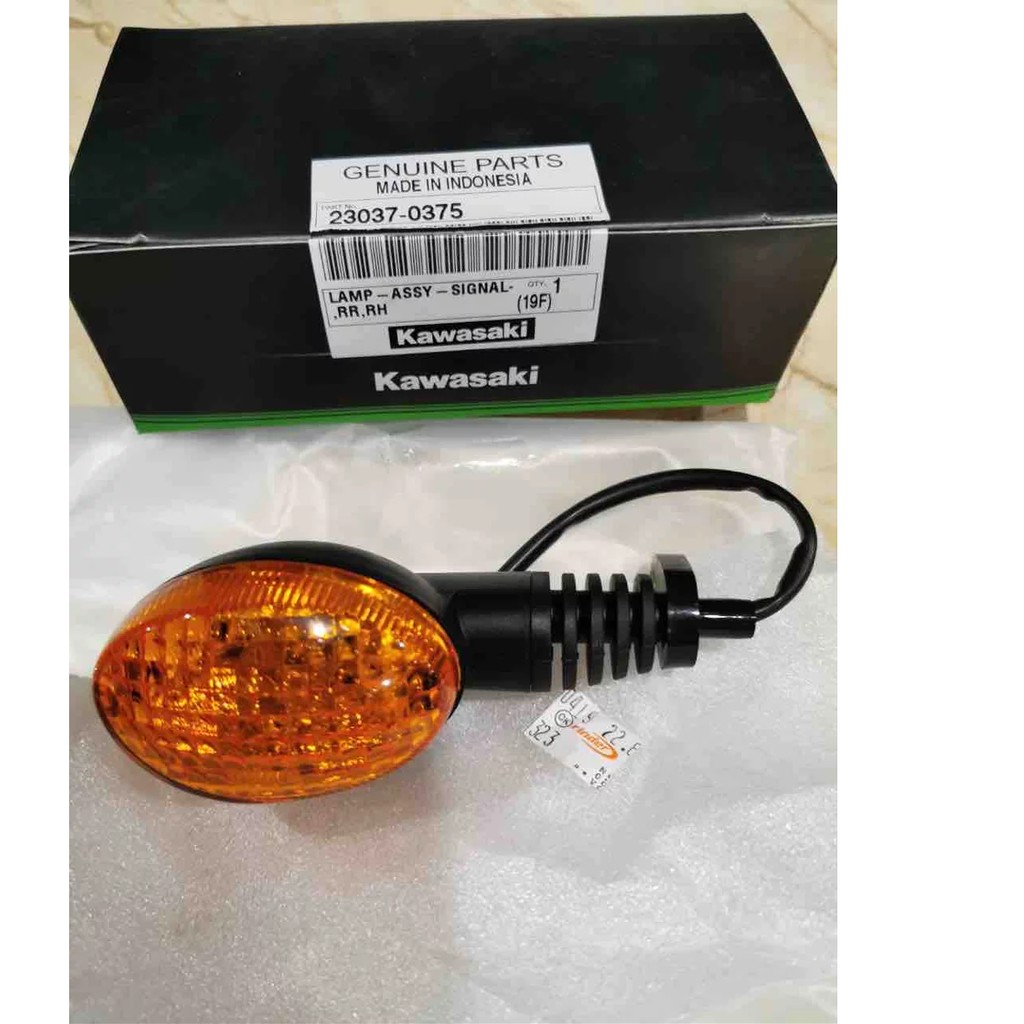 Jual LAMPU SEN SEIN BLK BELAKANG KANAN KLX 150 W175 DTRACKER ASLI ORI ...