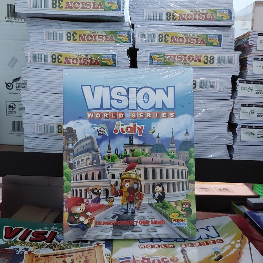 Jual 38 LEMBAR BUKU TULIS SKOLA / VISION ISI 10 EXP | Shopee Indonesia