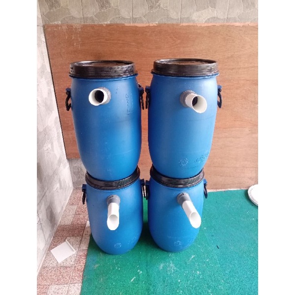 Jual filter tong biru 45 L | Shopee Indonesia