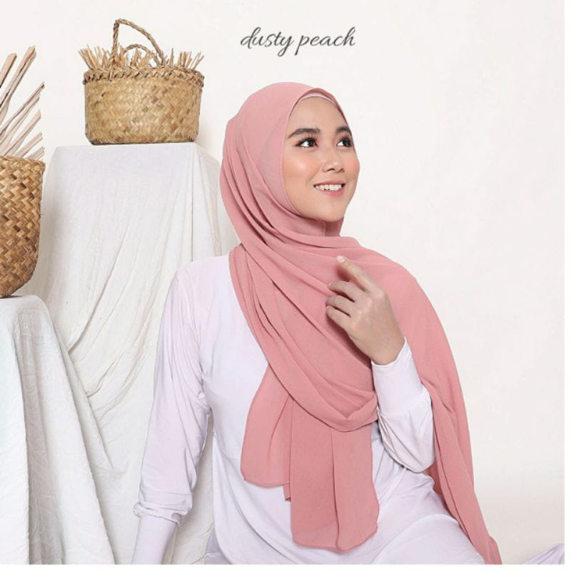 Jual Pasmina Ceruty Babydoll Polos (Part 1) Ukuran 180 cm X 75 cm) | Shopee Indonesia