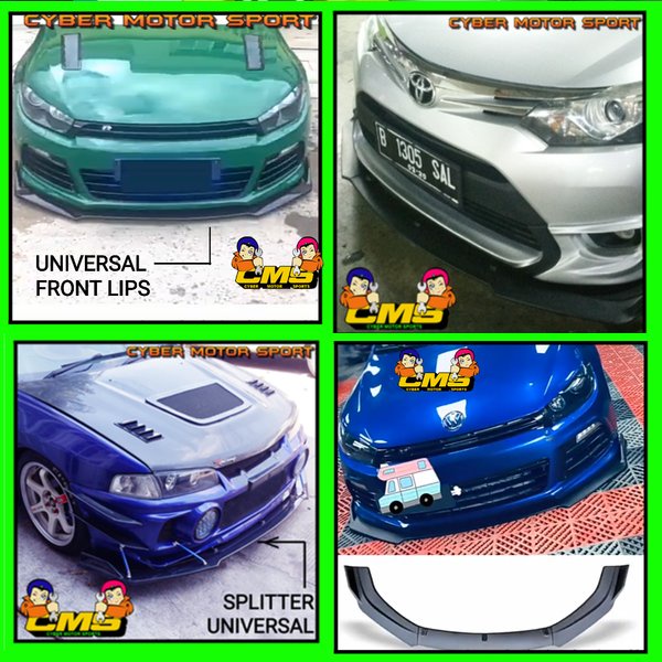 Jual Ori Lips bumper depan toyota corolla altis. lips bumper universal ...