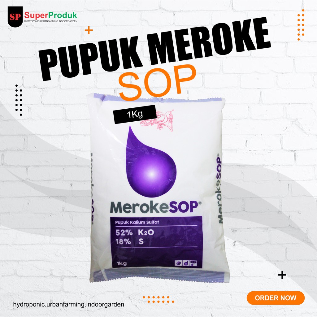 Jual Pupuk MEROKE SOP-K2SO4 Kalium Sulfate 1kg | Shopee Indonesia