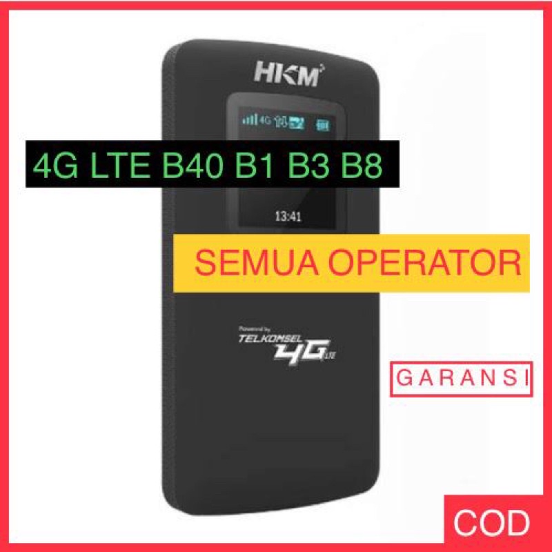 Jual MODEM WIFI 4G MiFi HKM001 UNLOCK ALL OPERATOR | Shopee Indonesia
