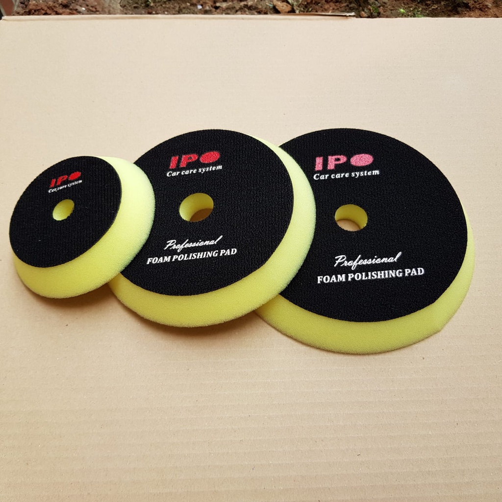 Jual Thin Pad atau Busa Poles Tipis Busa 4 inch - Kain Perekat 3 inch ...