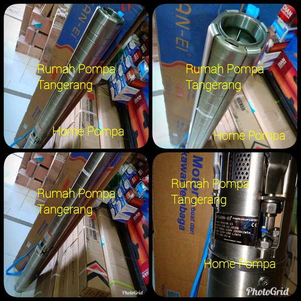 Jual Pompa satelit sanei 3hpss 8 kubik 1phase casing pipa 4 inch UNIT ONLY | Shopee Indonesia