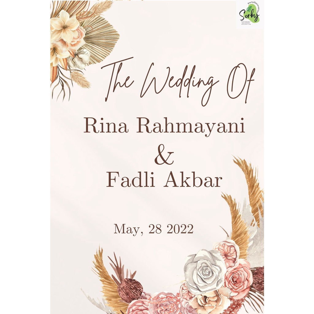 Jual Papan Kayu Dekorasi Lamaran Nikahan Aqiqah Khitan Ulang Tahun ...