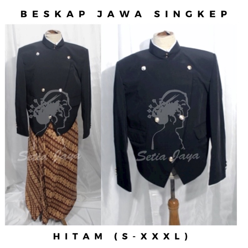 Jual Beskap Jawa Solo/ Jawa Beskap Among Polos dan Bordir | Shopee ...