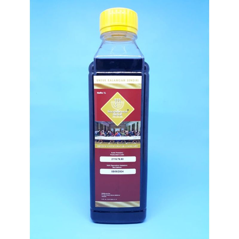 Jual Anggur botol Perjamuan Kudus 2177 / Sakramental Drink Ros Gung 1 ...