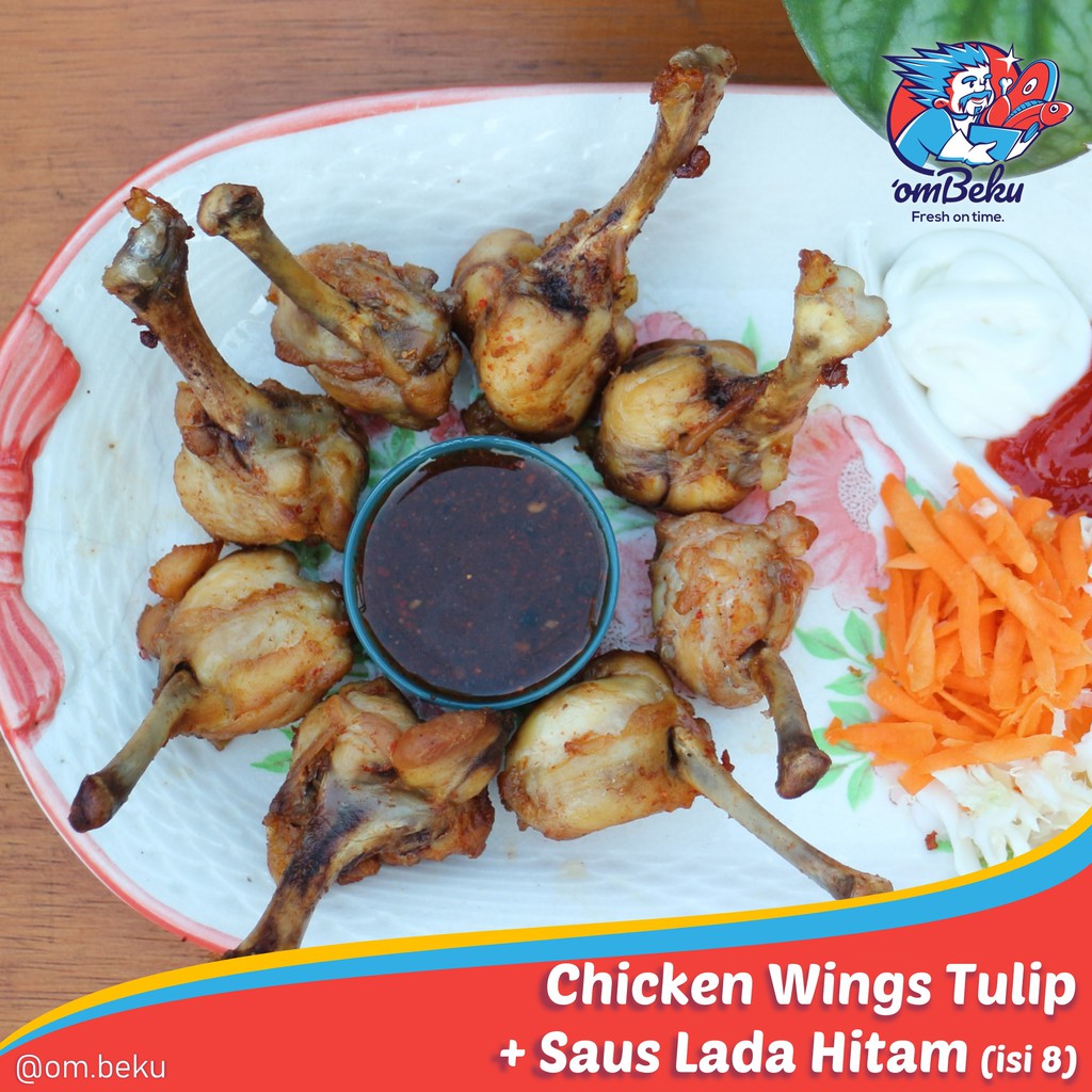 Jual Chicken Wings Tulip Saus Lada Hitam | Shopee Indonesia