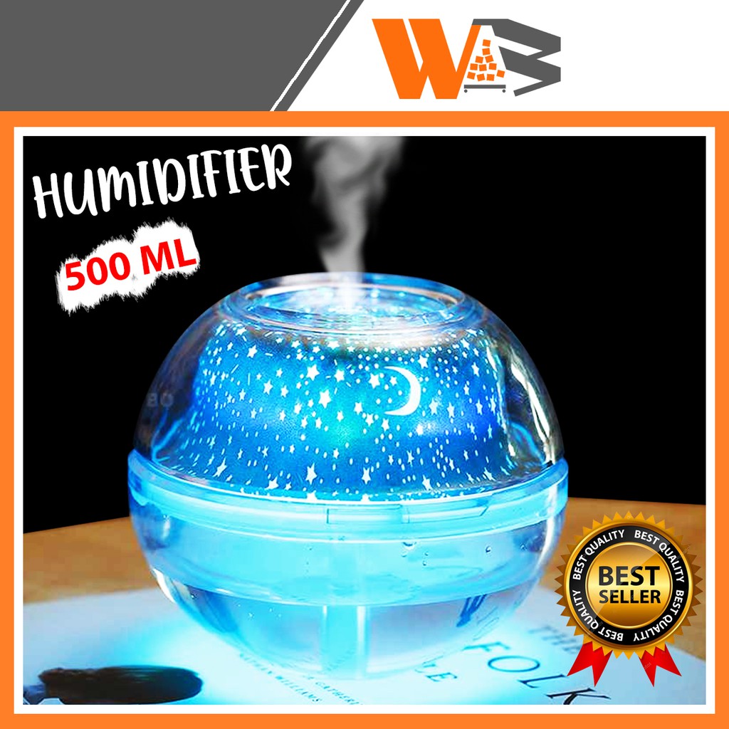 Jual COD Air Humidifier Diffuser Aromaterapi Pelembab Udara Ruangan ...