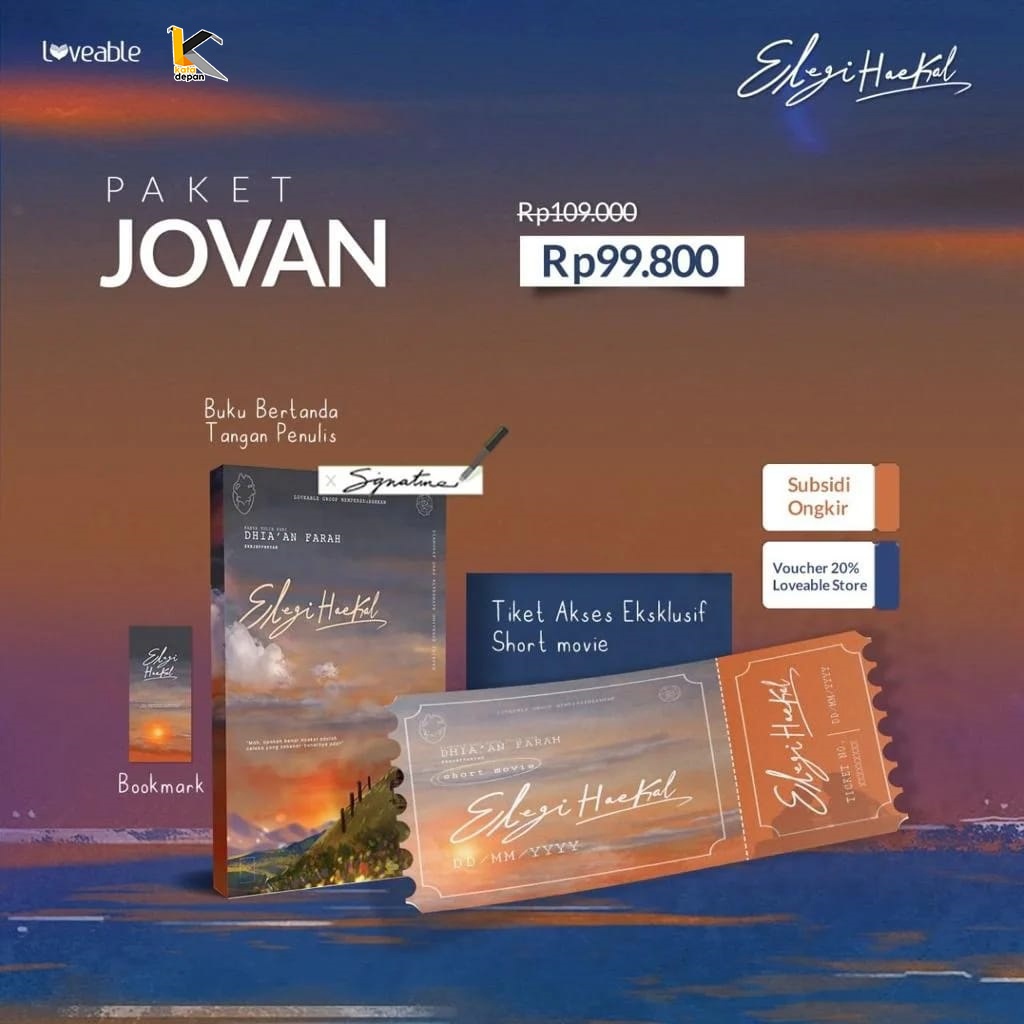 Jual Pre Order Novel Elegi Haekal | Shopee Indonesia