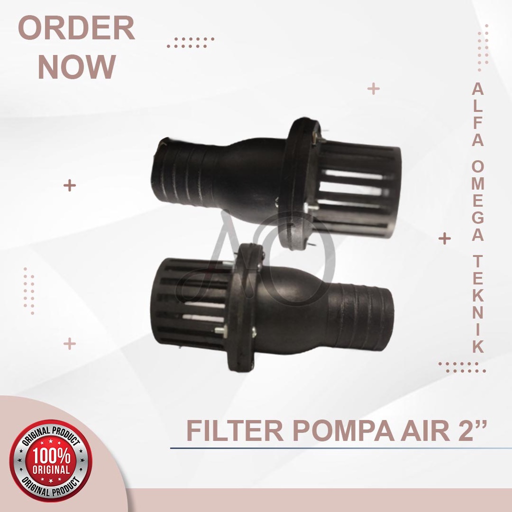Jual SARINGAN POMPA AIR ALKON 2 INCH FOOT VALVE FILTER SELANG IRIGASI 2 ...