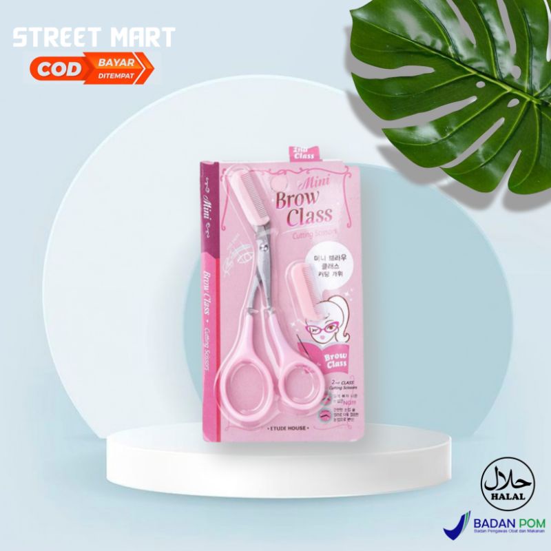 Jual Brow Class Gunting Alis /Cutting Scissors Etude House ( GUNTING ...
