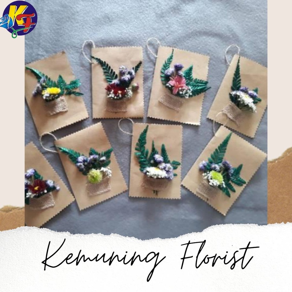Jual Kartu ucapan dried flower/ gift card/ greeting card/ kartu ucapan ...