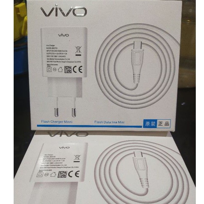 Jual CHARGER VIVO Micro USB type C ORIGINAL 100% FAST CHARGING | Shopee ...