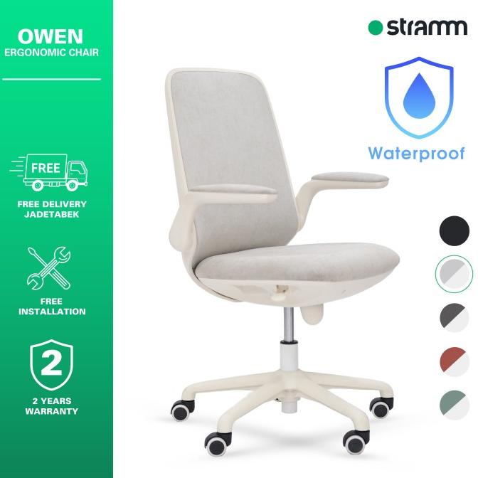 Jual ada Kursi Kantor Ergonomis Stramm Owen ready | Shopee Indonesia