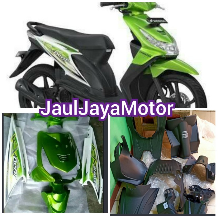 Jual COVER BODY FULL SET HONDA BEAT KARBU 2010 2011 2012 HIJAU / FULL ...