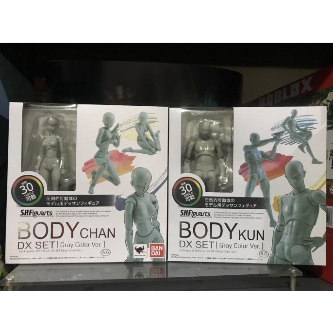 Jual Shf Body Kun Body Chan Dx Set Gray Color Ver - Shfiguarts ...