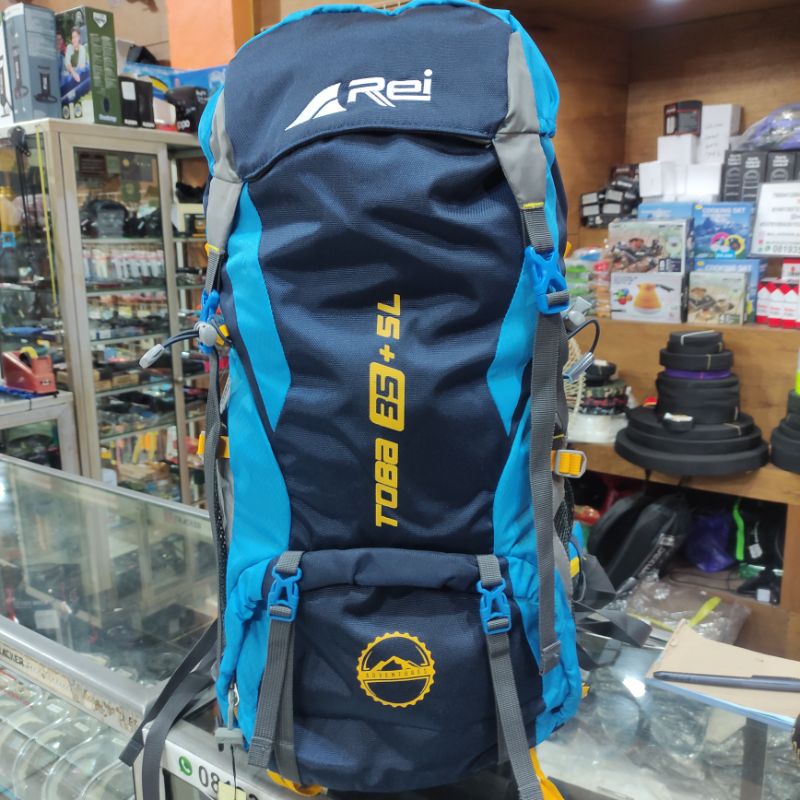 Jual TAS GUNUNG TAS CAMPING CARRIER REI TOBA 35+5 L | Shopee Indonesia