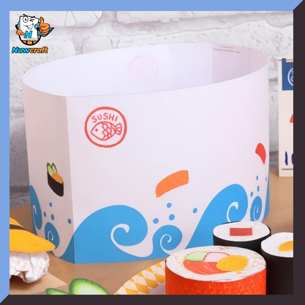 Jual Nuwcraft Sushi Shop Hat Papercraft | Shopee Indonesia