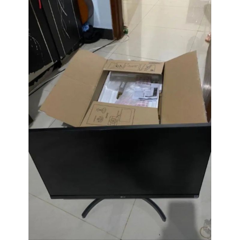 Jual monitor Lg 24mk600 fullset no minus | Shopee Indonesia