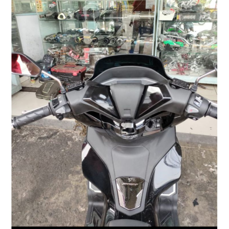 Jual Cover stang Honda PCX new 150 160 bahan plastik abs | Shopee Indonesia