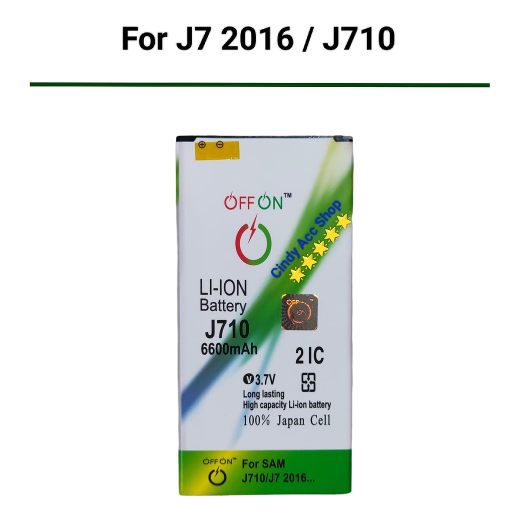 Jual Baterai Battery Batre Samsung Galaxy J7 2016 J710 Double Power | Shopee Indonesia