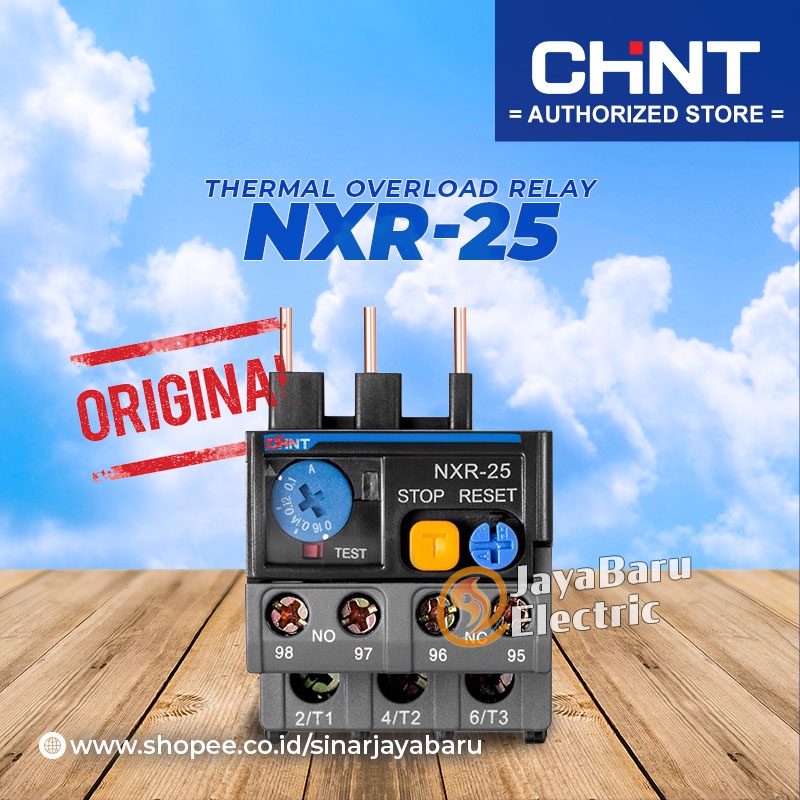 Jual Thermal Overload Relay CHINT NXR-25 NXR25 | Shopee Indonesia