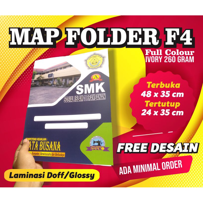 Jual MAP FOLDER F4 / MAP SEKOLAH / MAP INSTANSI / MAP EVENT / MAP DINAS ...