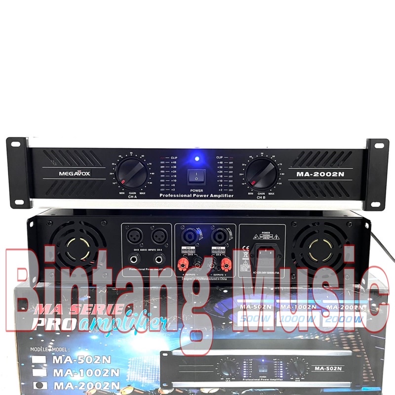 Jual Power Megavox MA 2002 Original MA2002 megavox ma 2002n 100% ...